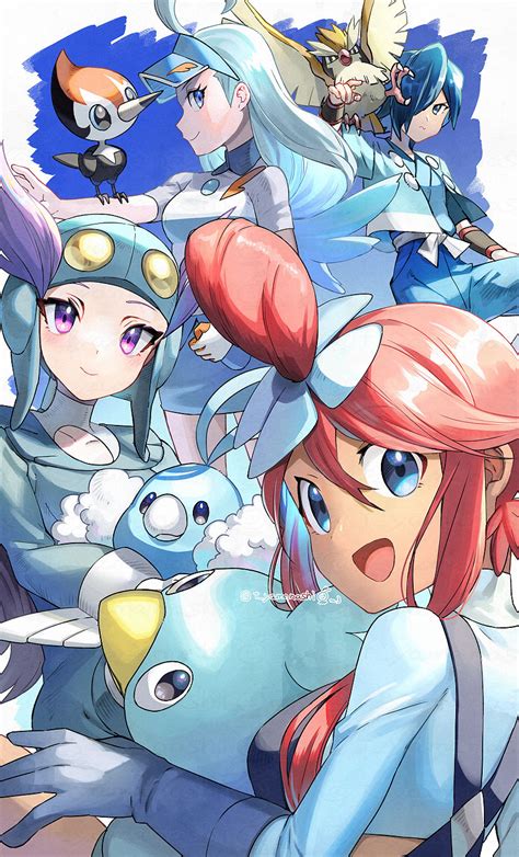 Skyla Pokemon Danbooru