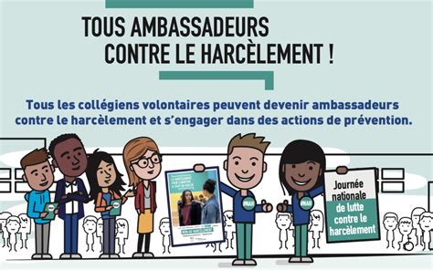Devenir AMBASSADEUR collégien contre le Harcèlement à Titan Collège TITAN