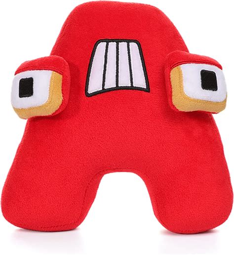 VERNILLA Juguete De Peluche Del Alfabeto Lore Del Alfabeto Lore