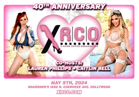 XRCO Awards Announce Lauren Phillips And Caitlin Bell To Host The BIG