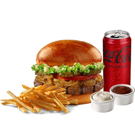 Hamburger Menü Cajun Corner