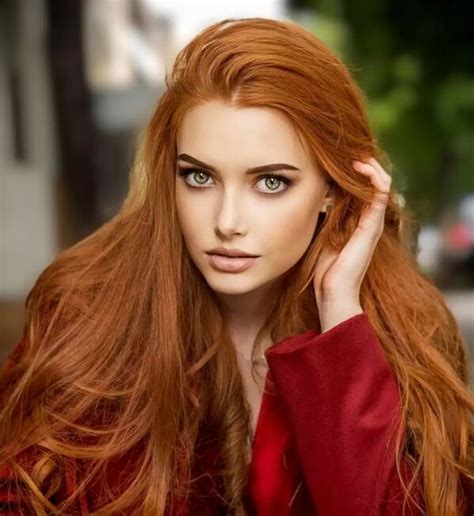 Parpirate Beautiful Red Hair Beautiful Eyes Gorgeous Women Long Red Hair Girls With Red