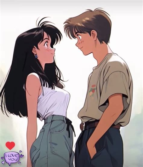 Pin By Cinderella Tran On Postcards In 2024 Cute Couple Art Anime