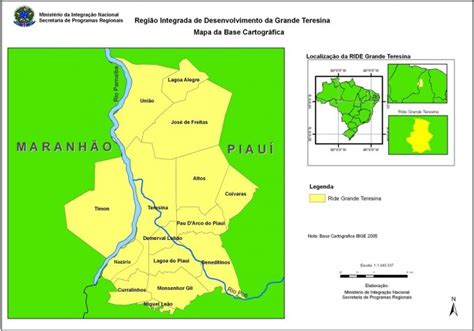 EAGEO Descrição do Município de Teresina PI