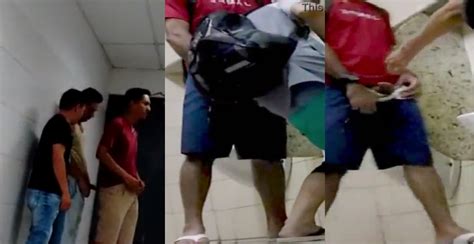 Pegação gay no banheiro do shopping Ditadura G