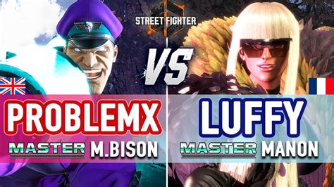 SF6 ProblemX M Bison Vs Luffy Manon Street Fighter 6 M Bison