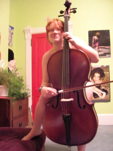 Naked Cello Shelder Footz Flickr