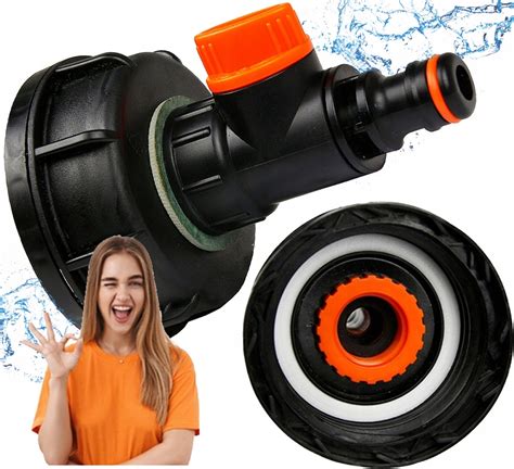 Zawór korek kran MAUSER 1000l adapter nypel IBC Nakrętka z zaworem
