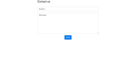 Send Email Example Codesandbox