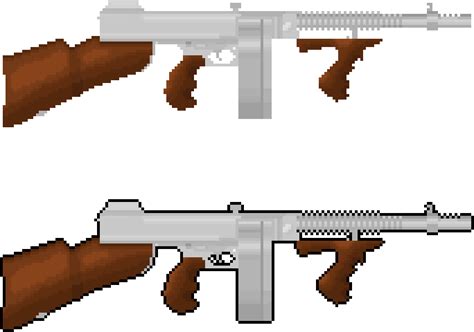 Tommy Gun Silver By 80markus On Deviantart