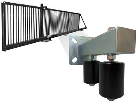Adjustable Slide Gate Dual Guide Rollers For Sliding Rolling Gates 3