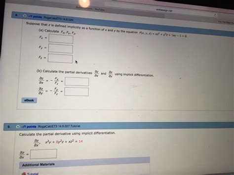 solved suppose that z is defined implicitly as a function of chegg 19206 hot sex picture