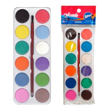 ACUARELA SIFAP X12 COLORES Comprar En CASAMAYO