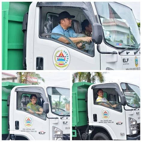 Pj Bupati Tapteng Serahkan 3 Unit Dump Truck Pengangkut Sampah Ke Dinas