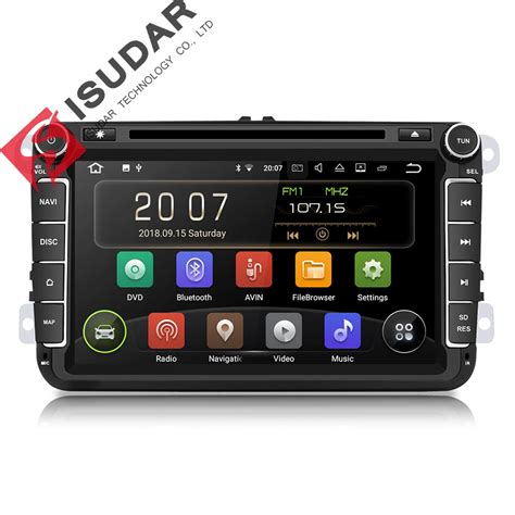 Isudar Car Multimedia Player Android Din Auto Dvd For Volkswagen