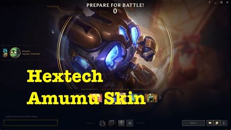 League Of Legends Hextech Amumu Skin Spotlight Pre Release Youtube
