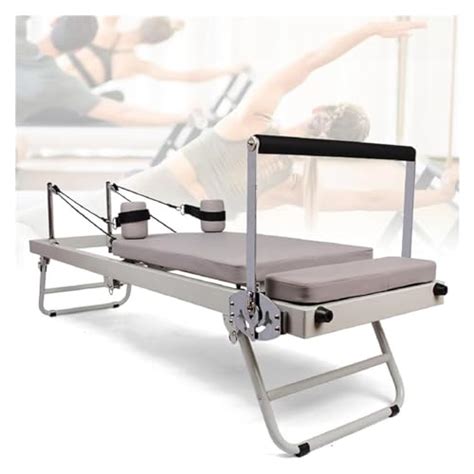 Pilates Reformer Maschine Faltbare Pilatesmaschine für Zuhause Faltbare