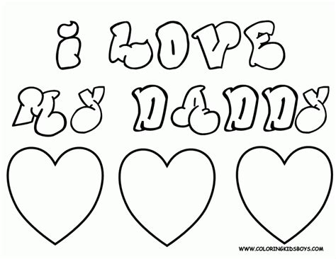 Gambar Happy Birthday Dad Coloring Pages Snapsite Daddy Printable Page