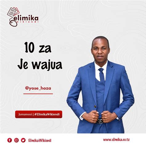 WHYMYCATISSAD On Twitter RT ElimikaWikiendi N Zeze Mgosi Onga