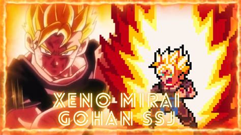 PACK DE SPRITES DO XENO MIRAI GOHAN SSJ ULSW YouTube