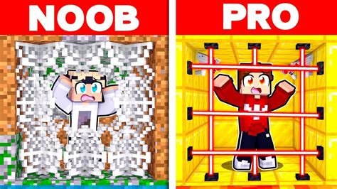 NOOB vs PRO GEFÄNGNIS CHALLENGE Minecraft YouTube