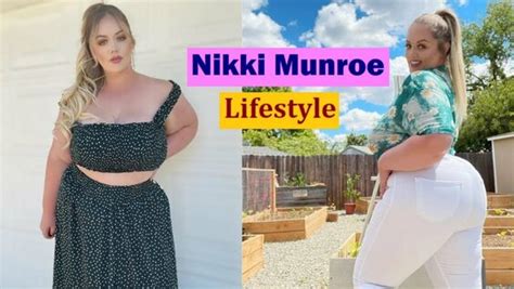 Curvy Plussize Model Nikki Munroe Biography Wiki Age Body Measurements Onlyfans Daftsex Hd