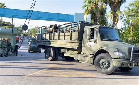 Llegan A Nuevo Laredo 120 Militares De Fuerzas Especiales Para Reforzar