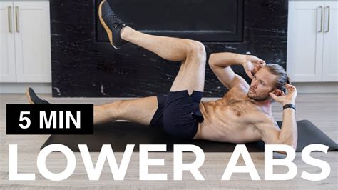 5 MIN LOWER AB WORKOUT LOWER ABS WORKOUT TIFF X DAN