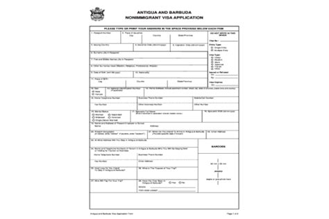 Us Immigration Visa Application Form Pdf