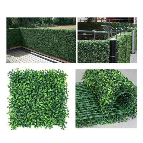 Panou Decorativ Artificial Verde Inchis Pentru Decor Sau Mascare X Cm