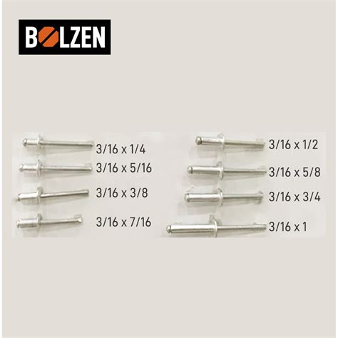Bolzen Blind Rivets Stictac Digital Printing Media Products