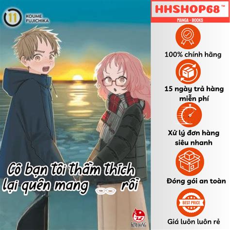 Truyện tranh Cô Bạn Tôi Thầm Thích Lại Quên Mang Kính Rồi tập 1 2 3 4