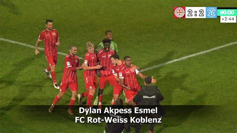 FC Rot Weiss Koblenz Vs FC Astoria Walldorf YouTube