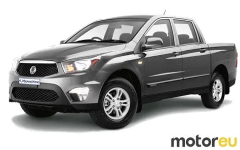 Consumo De SsangYong Actyon Sports 2 0 E XDi 155 CV 2012 2018 Y Ficha