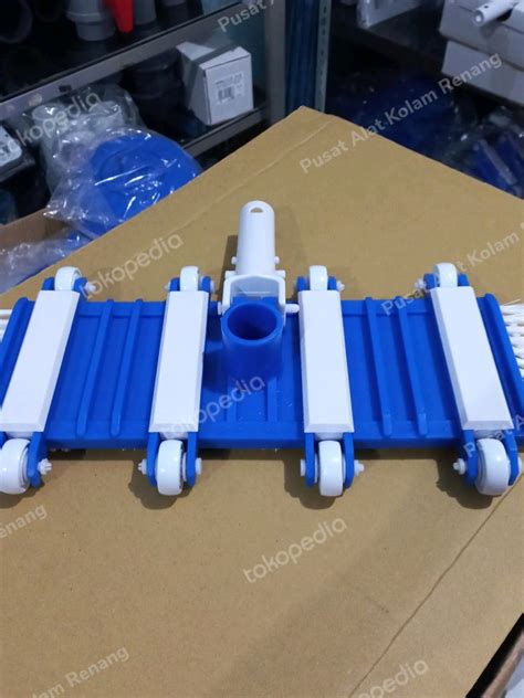 Jual Vacuum Head Kolam Renang 8 Roda Sikat Boost Kepala Vacuum