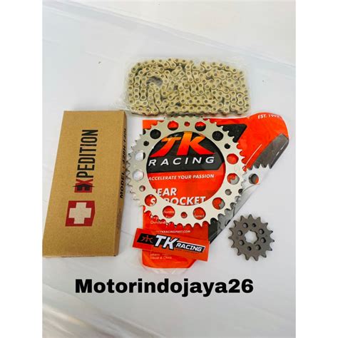 Jual Gear Paket Gir Set Tk Crf L Harian Supermoto Harian Trabasan