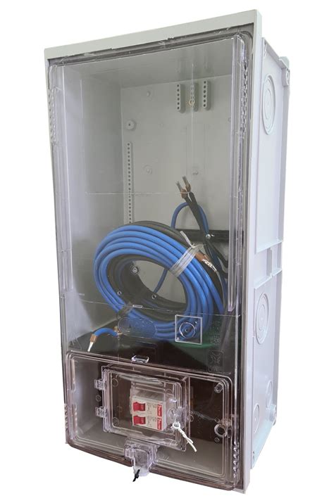 Caixa de Luz Padrão ENEL para 1 Relógio Cabo 16mm Completa TAF