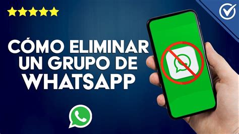 Cómo ELIMINAR un GRUPO de WhatsApp Liberar Espacio de Forma Rápida y