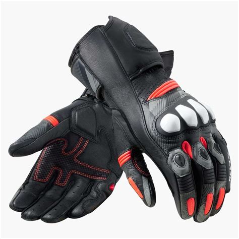 Guantes Revit League 2 Fgs197 Negro Rojo Fluor Nilmoto
