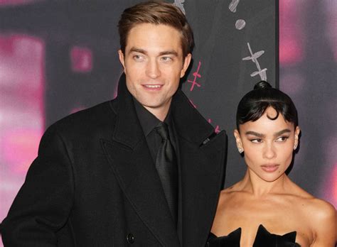 Robert Pattinson and Zoë Kravitz at THE BATMAN New York Premiere