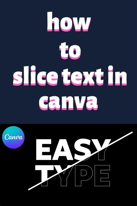 Slice Text Effect In Canva T Shirt Design Tutorial Artofit