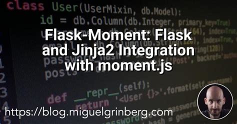 flask moment flask and jinja2 integration with moment js