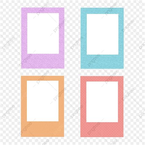 Polaroid Frame Clipart Transparent PNG Hd Polaroid Frame With Pastel