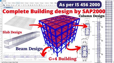 Complete RCC Building Design With SAP 2000 Software Structural Design