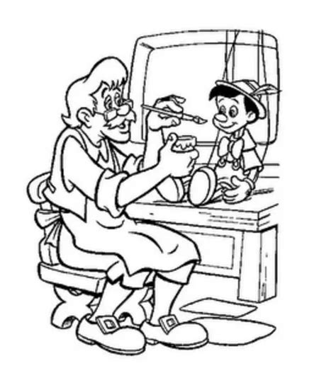 Secuencia Del Cuento De Pinocho Para Colorear Imagui