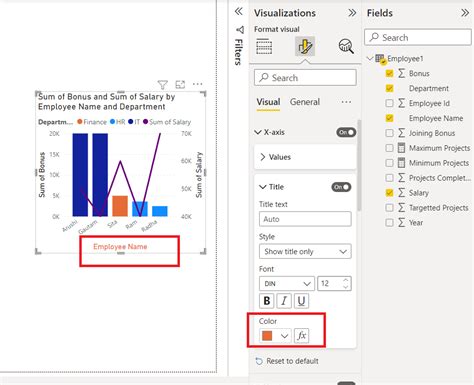 Power Bi Format Line And Stacked Column Chart Geeksforgeeks