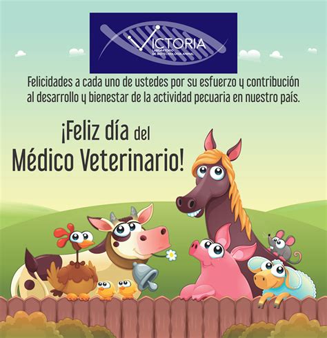 Laboratorio Victoria Les Desea Un Feliz D A Del M Dico Veterinario