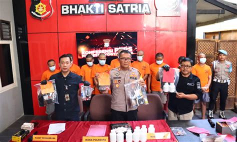 Satresnarkoba Polresta Yogyakarta Ungkap 9 Kasus Narkoba Amankan 9