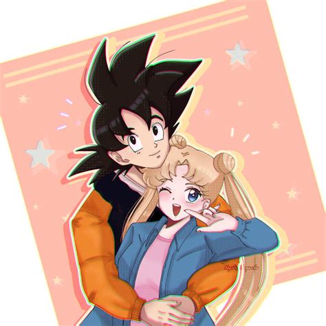 Goku X Sailor Moon By Gosaginay On Deviantart