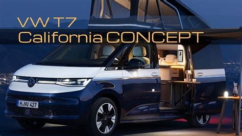 2024 Volkswagen T7 California CONCEPT CAMPER FULL DETAIL YouTube